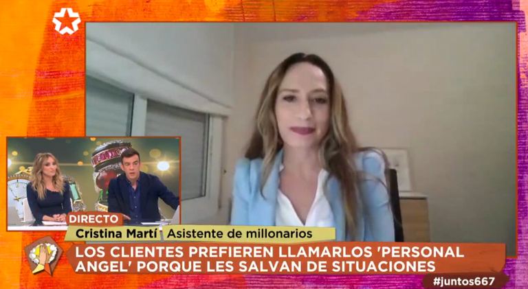 Alberta La Grup in the magazine “Juntos” on TeleMadrid – Alberta La Grup