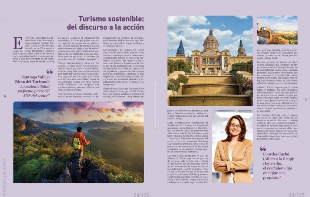 Alberta La Grup in the Tourism Special Edition of Capital Magazine ...